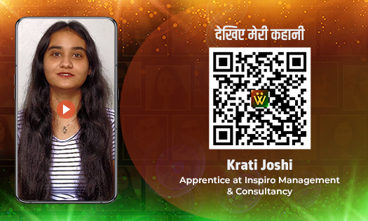 Krati Joshi, Apprentice at Inspiro Management & Consultancy, Chandigarh