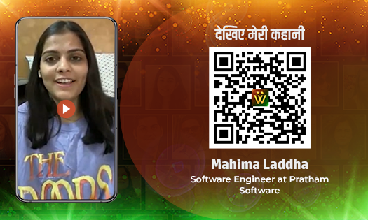 Mahima Laddha, Software Engineer at Pratham Software, Jaipur
