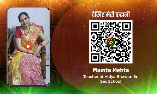 Mamta Mehta, Teacher at Vidya Bhawan Sr. Sec School, Udaipur