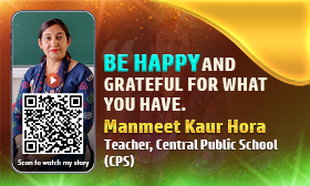 Manmeet Kaur Hora, Teacher at Central Public School (CPS), Udaipur