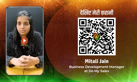 Mitali Jain, Business Development Manager at Do My Sales, Udaipur Mitali Jain, Business Development Manager at Do My Sales, Udaipur
