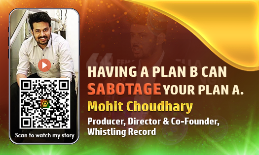 Mohit Choudhary, Producer, Director & Co-Founder Whistling Record, Jaipur