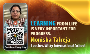 Monisha Talreja, Teacher at Witty International School, Udaipur