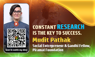 Watch the Story of Artistic Yogi, Mudit Pathak | Social Entrepreneur