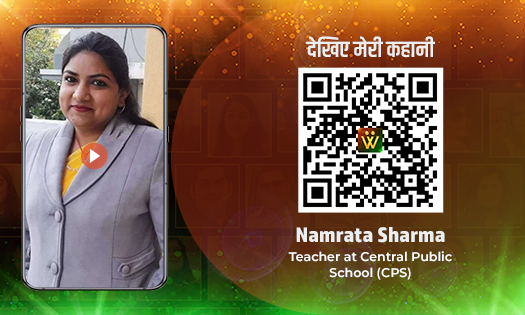 Namrata Sharma, Teacher at Central Public School (CPS), Udaipur