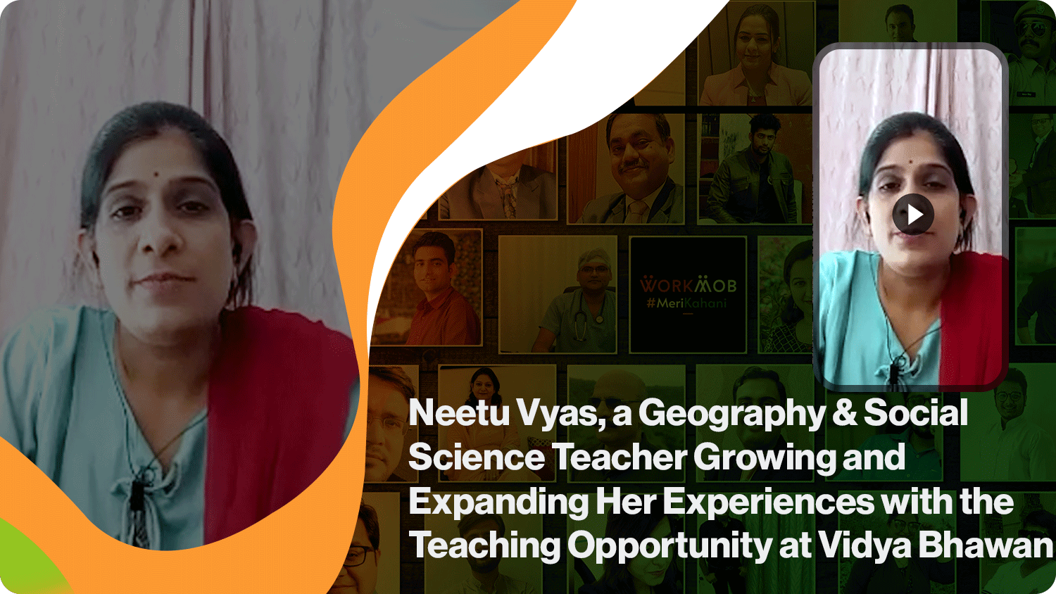 Neetu Vyas, Geography Teacher at Vidya Bhawan Sr. Sec School, Udaipur | Profile & Intro Video