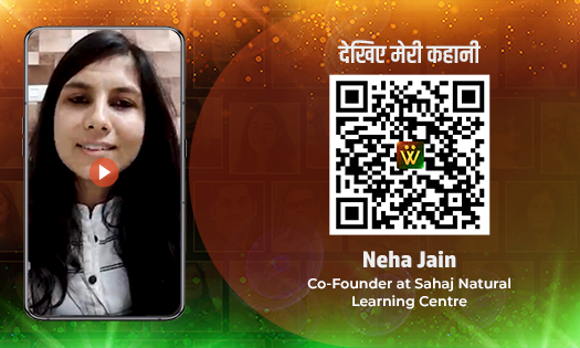 Neha Jain, Co-Founder of Sahaj Natural Learning Centre, Udaipur