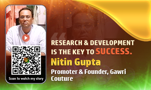 Nitin Gupta, Promoter at Gawri Couture, Jaipur