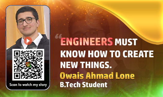 Watch the story of a B.Tech student, Owais Ahmad Lone | IIT Kharagpur