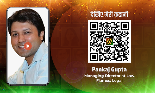 Pankaj Gupta, Managing Director at Law Flames, Legal, Jaipur