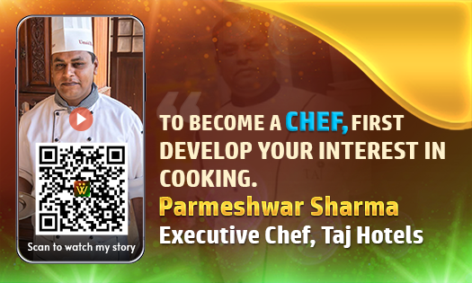 Parmeshwar Sharma, Executive Chef at Taj Hotels, Ajmer