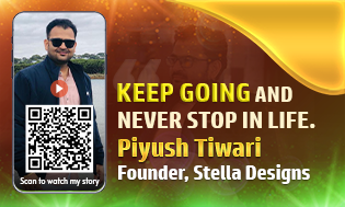 Piyush Tiwari, Founder Stella Designs, Mumbai