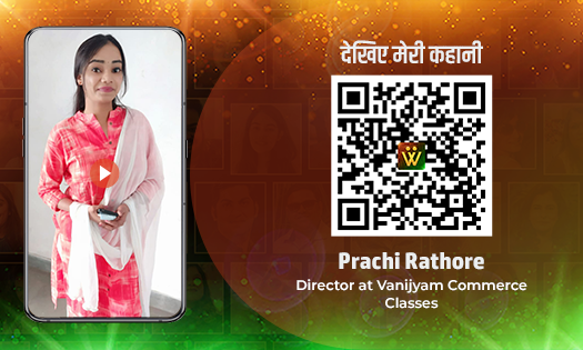 Prachi Rathore, Director at Vanijyam Commerce Classes, Udaipur