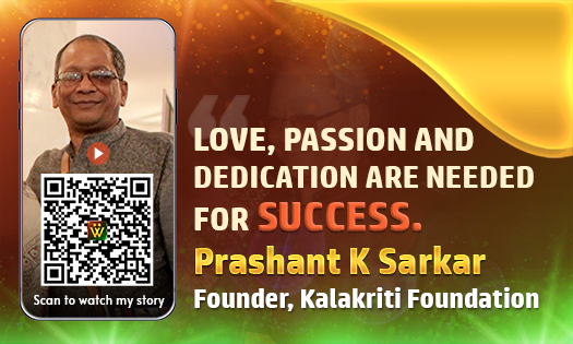 Prashant K Sarkar, Founder at Kalakriti Foundation, Delhi
