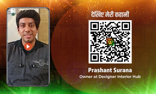 Prashant Surana, Owner of Dexigner Interior Hub, Udaipur
