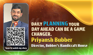 Priyansh Bubber, Director at Bubber's Handicraft House, Jaipur