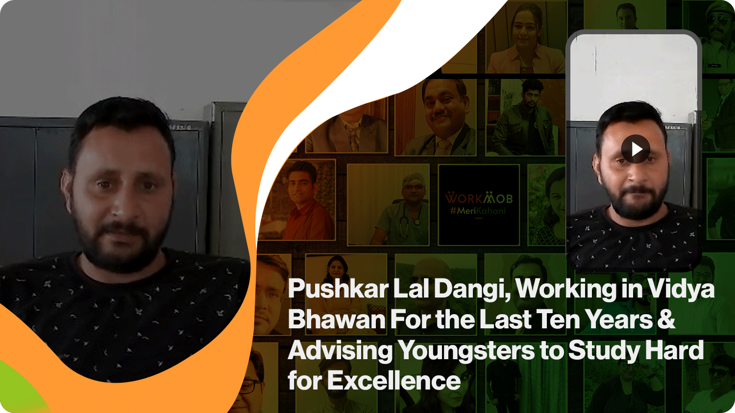 Pushkar Lal Dangi, Supporting Staff at Vidya Bhawan Polytechnic College, Udaipur