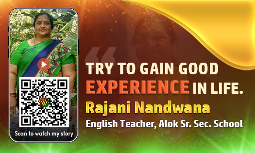 Rajani Nandwana, English Teacher at Alok Sr. Sec. School, Rajsamand