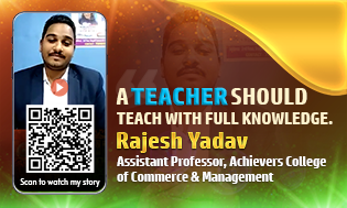 Get Inspired by Assistant Professor & Social Worker Rajesh Yadav