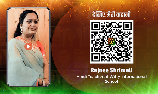 Rajnee Shrimali, Hindi Teacher at Witty International School, Udaipur