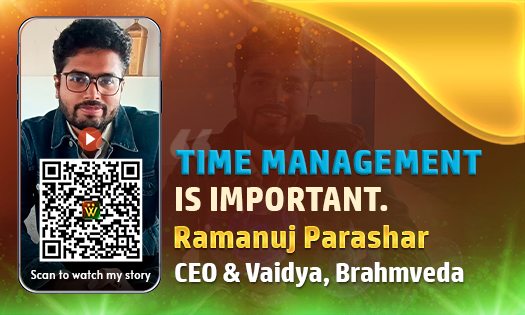 Ramanuj Parashar, CEO & Vaidya at Brahmveda, Pushkar