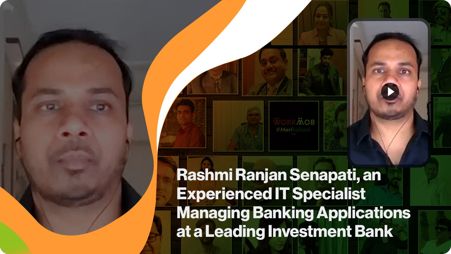 Rashmi Ranjan Senapati, Associate Manager at Deutsche Bank, Pune