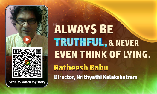 Ratheesh Babu, Director at Nrithyathi Kalakshetram, Bhilai