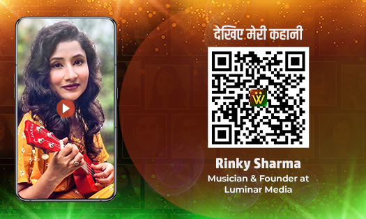 Rinky Sharma, Musician & Founder of Luminar Media, Hyderabad