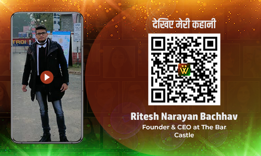 Ritesh Narayan Bachhav, Founder & CEO at The Bar Castle, Nasik