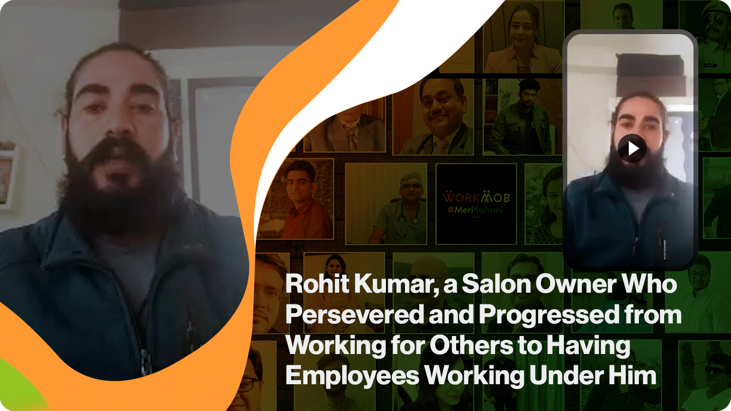 Rohit Kumar, Owner Relax Men's Parlour, Jaipur