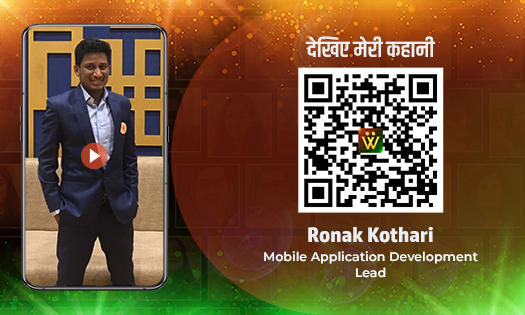 Ronak Kothari, Mobile Application Development Lead