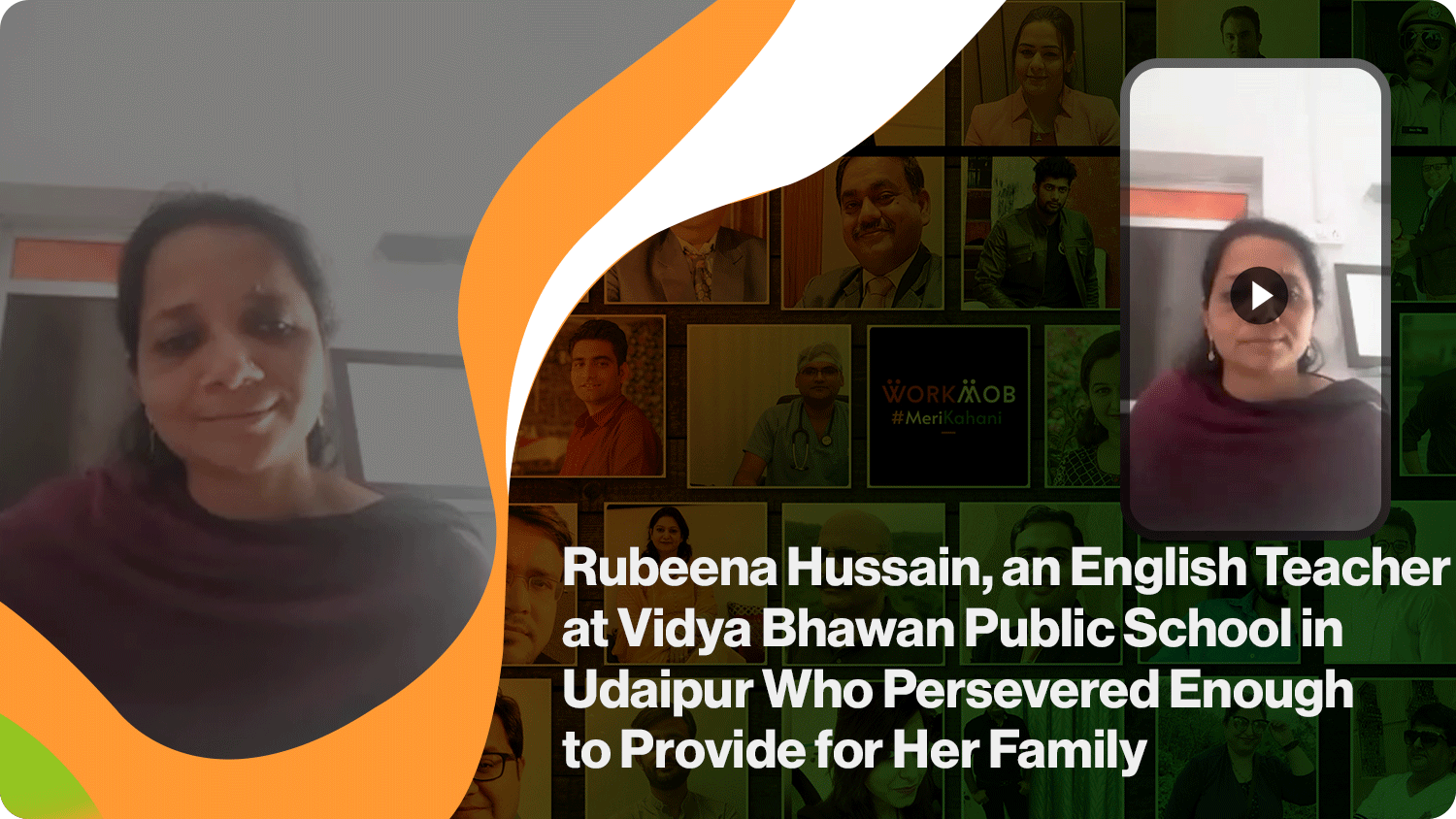 Rubeena Hussain, English Teacher at Vidya Bhawan Sr. Sec School, Udaipur | Profile & Intro Video