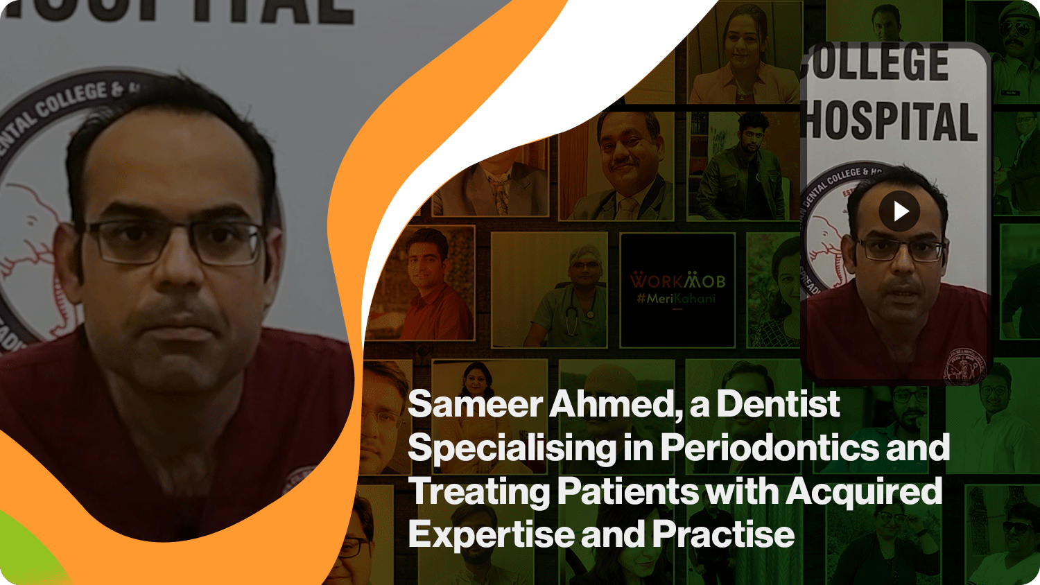 Sameer Ahmed, Reader - Department Of Periodontology at Darshan Dental College and Hospital ...
