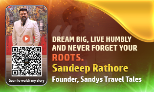 Meet Travel & Lifestyle Blogger Sandeep Rathore | Founder of a Popular ...