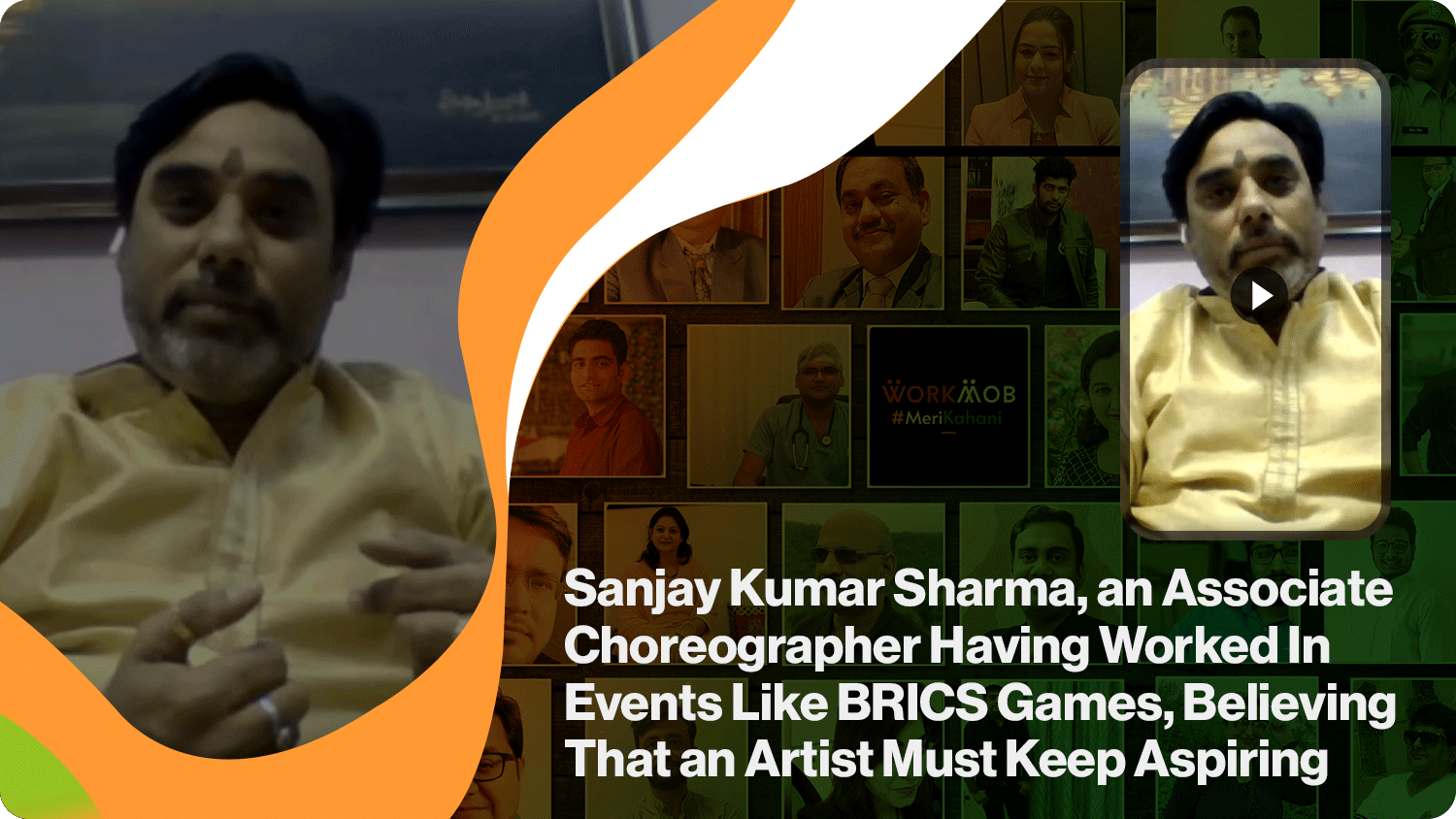 Sanjay Kumar Sharma, Artistic Director & Choreographer, New delhi