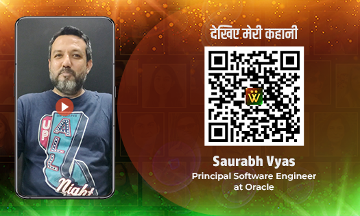Saurabh Vyas, Principal Software Engineer at Oracle, Bangalore