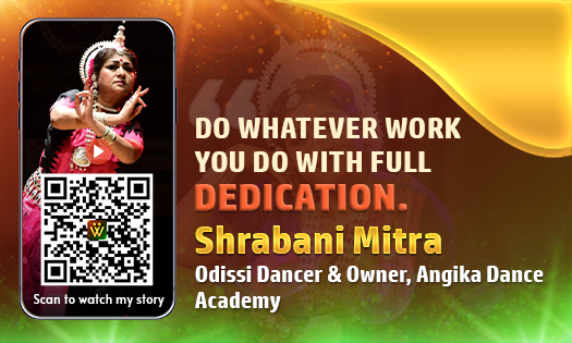 Shrabani Mitra, General Secretary at Angika Dance Academy, Cuttack