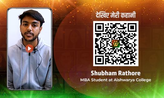 Shubham Rathore, MBA Student at Aishwarya College, Udaipur
