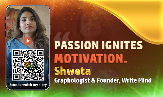 View the Story of Shweta | Graphologist | Handwriting Analyst