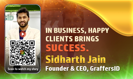 Sidharth Jain, CEO at GraffersID, Indore