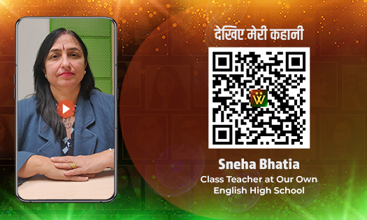 Sneha Bhatia, Class Teacher at Our Own English High School, Sharjah