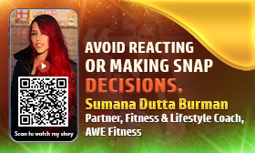 Sumana Dutta Burman, Partner, Fitness & Lifestyle Coach at AWE Fitness ...