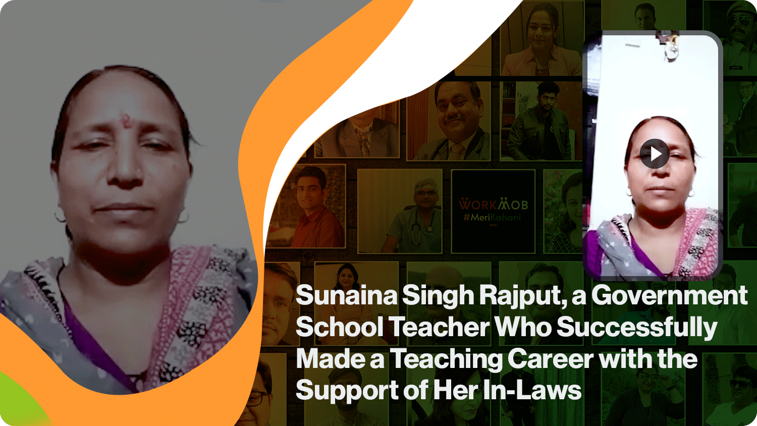 Sunaina Singh Rajput, Teacher at Government School, Rajasthan