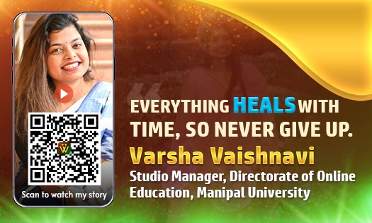 Varsha Vaishnavi, Studio Manager at Directorate of Online Education, Manipal University, Jaipur