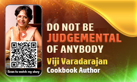 Watch the Amazing Story of Award Winning Author Viji Varadarajan | Sattvic Cuisine Specialist