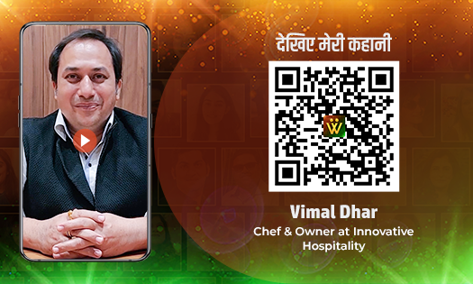 Vimal Dhar, Chef & Owner of Innovating Hospitality, Udaipur