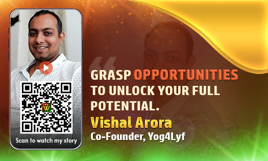 Vishal Arora, Co-Founder Yog4Lyf, Varanasi