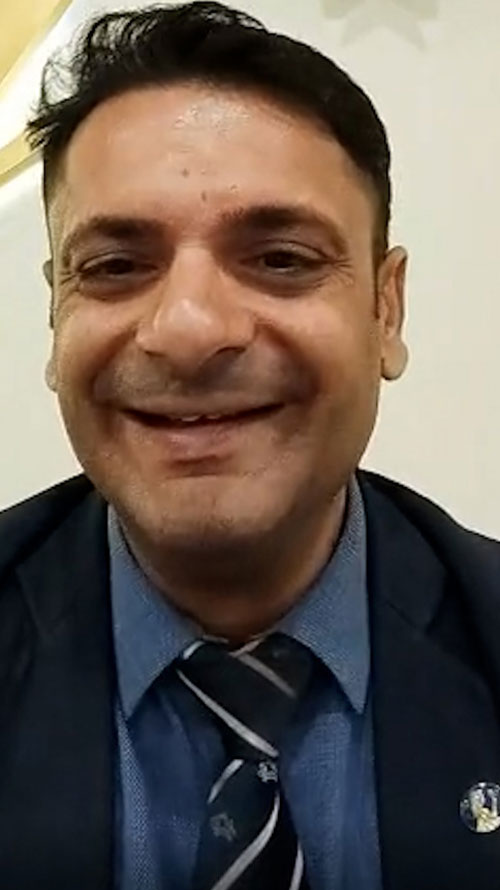 Ajit Singh, Associate Professor at Agrawal PG college, Jaipur