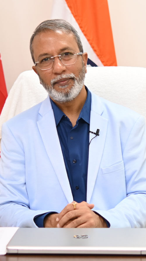 Krishna Kant Dave, President & Professor at Pacific University, Udaipur