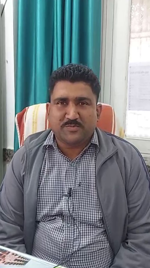 Manoj Kumar Joshi, Manager at Parikh Ashram, Pushkar